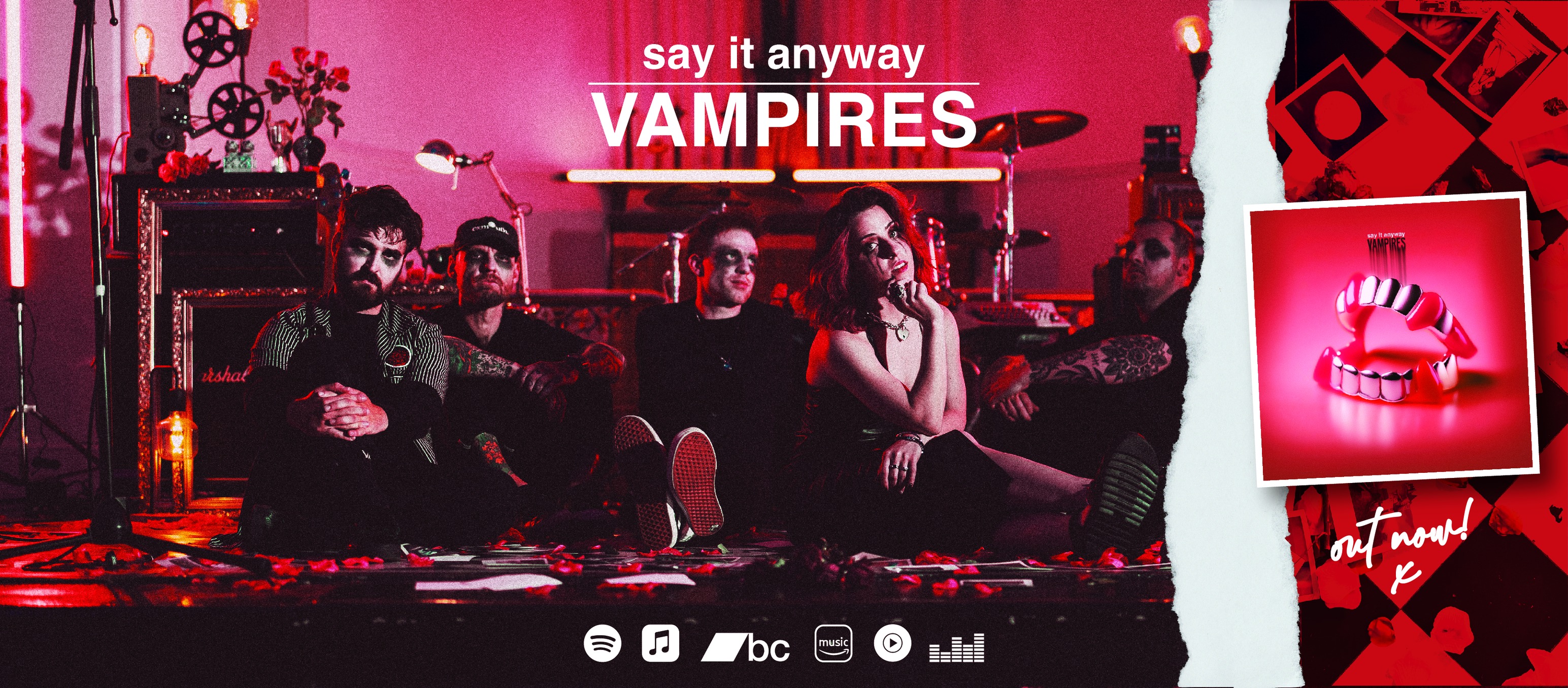 Welsh pop punk band Say It Anyway unveils new song Vampires – W a y o